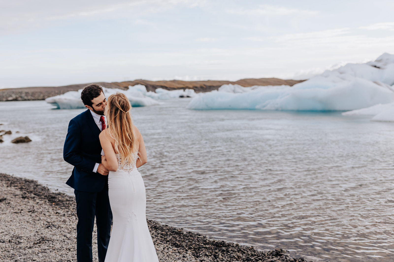 Iceland Ice Lagoon Elopement | Nicole & Will - dahliaorchid.com