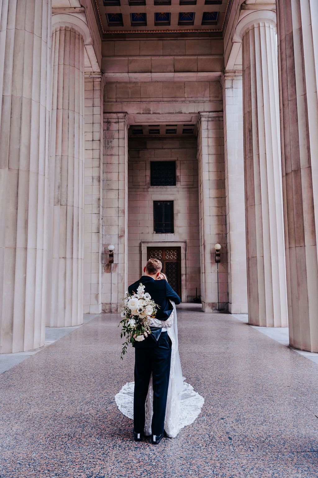 Rooftop Downtown Nashville Wedding | Lo + Caleb