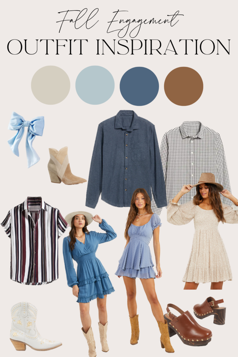 Fall Engagement Outfit Ideas | Nashville Elopement Photographer